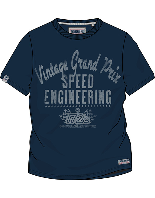JOHN LEWIS SS11UMC007-SS SPEED ENGINEERING T NAVY – True Heritage